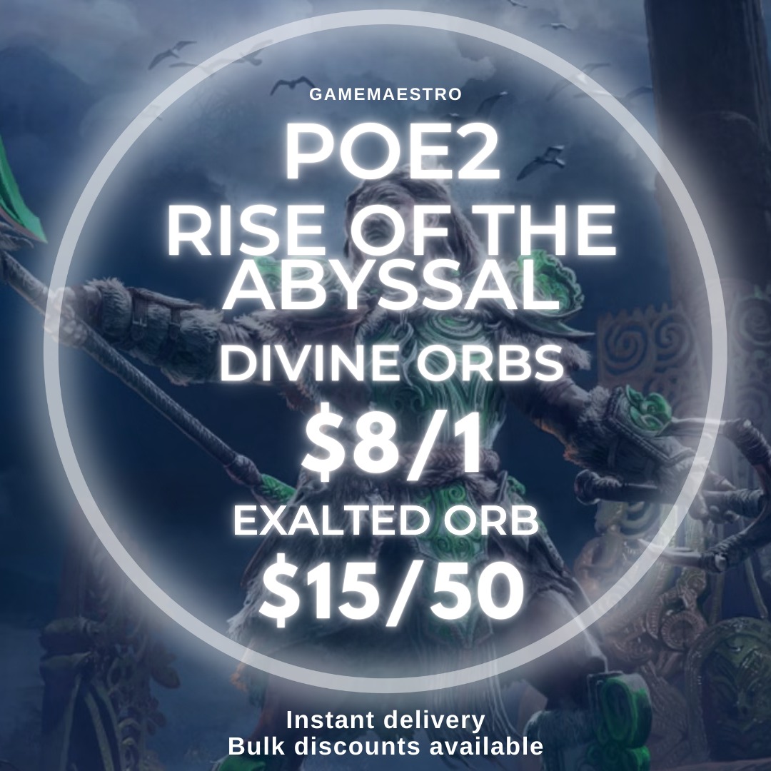 POE2 Rise Of The Abyssal / New Season / The Third Edict / Path of exile ...