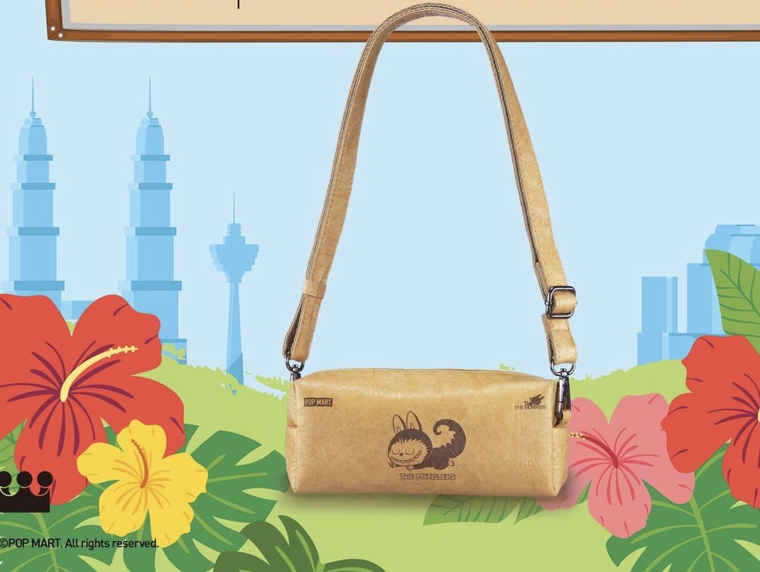 POPMART Labubu Sling Bag Merdeka Edition, Women's Fashion, Bags ...