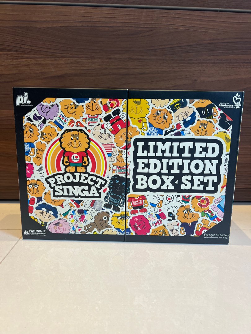 Project Singa Limited Edition Box Set, Hobbies & Toys, Toys & Games on ...