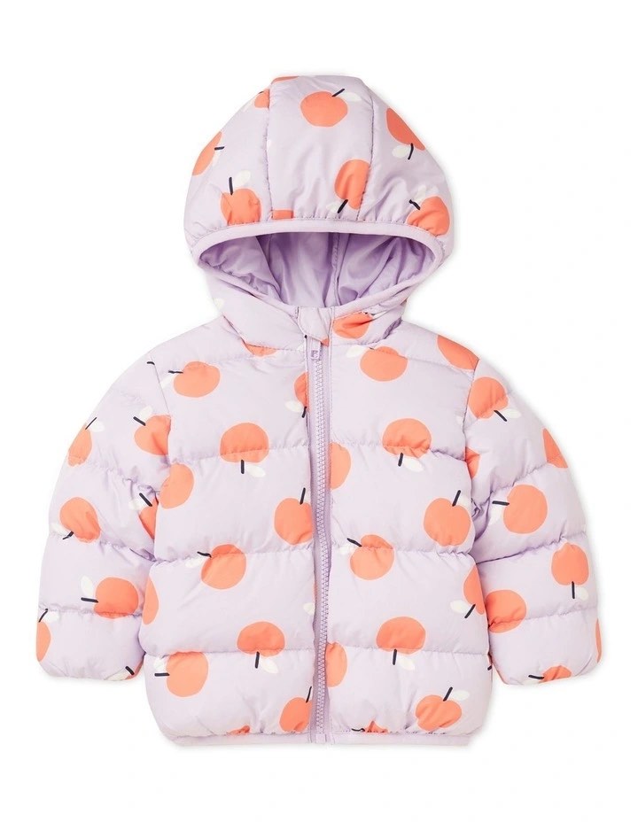 Seed Heritage Apple Puffer Jacket, Babies & Kids, Babies & Kids Fashion ...