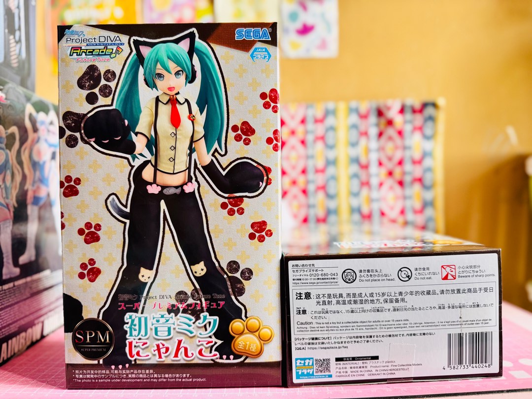 SEGA Hatsune Miku Project DIVA Arcade Future Tone Kitty Cat SPM Super ...