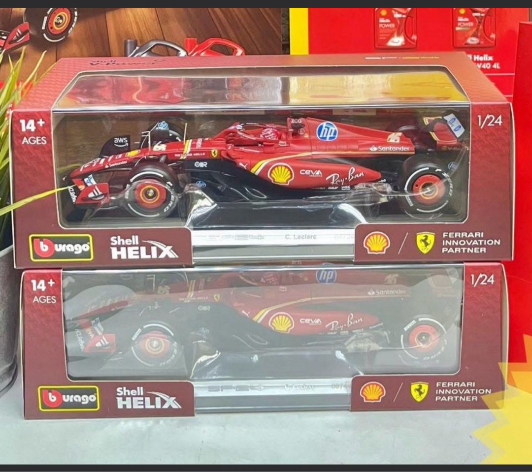 Shell F1 SF-24 ferrari, Hobbies & Toys, Collectibles & Memorabilia, Fan ...