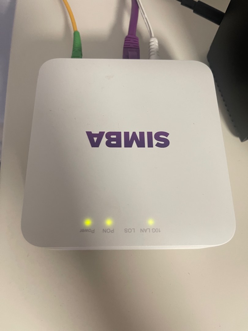 SIMBA Fiber Optic connection transfer, Computers & Tech, Parts ...