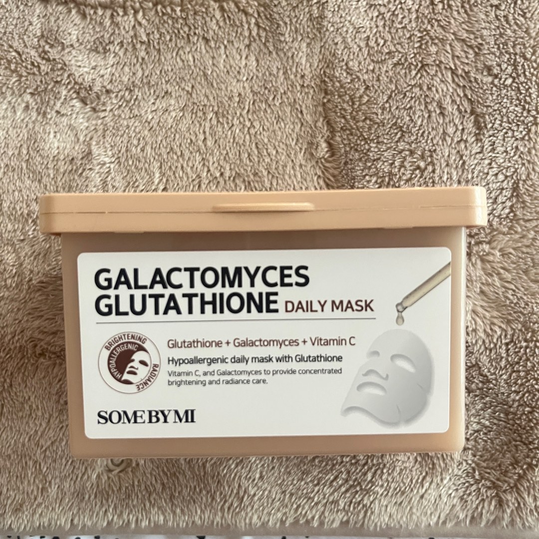 Some By Mi | Galactomyces Glutathione Daily Mask, Beauty & Personal ...