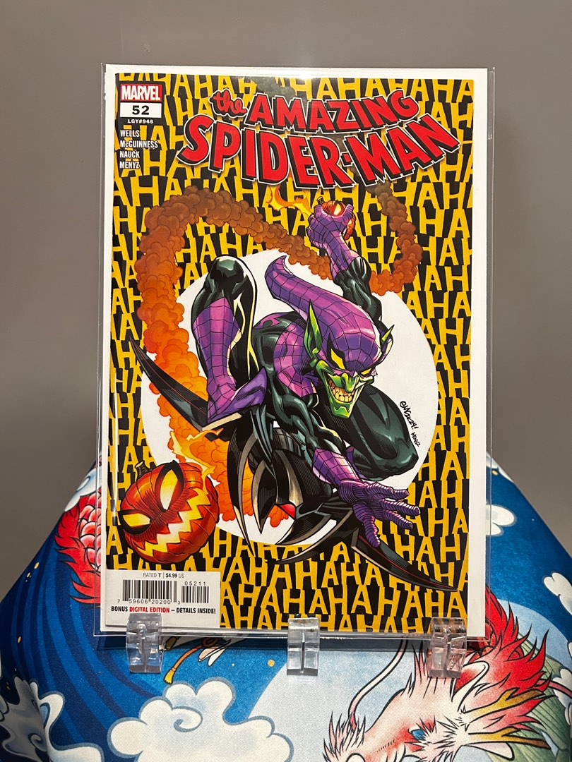 The Amazing Spider-Man #52 (Legacy #946) Cover A 2024, Hobbies & Toys ...