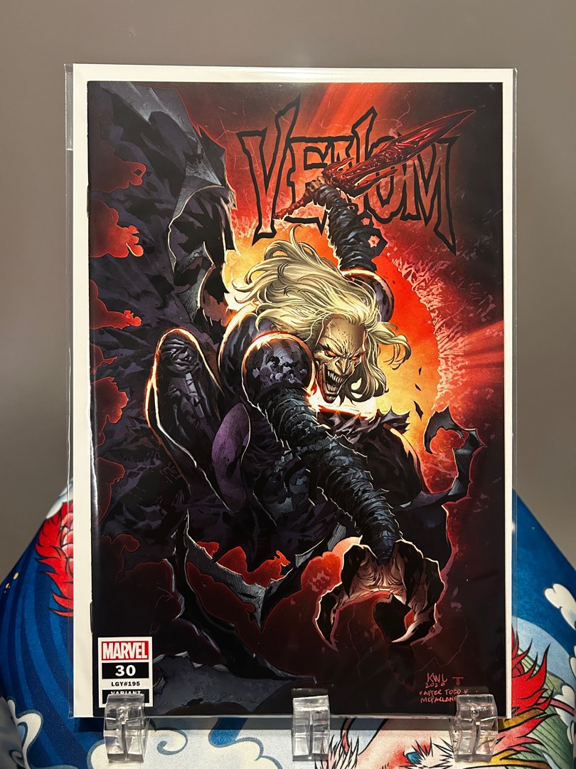 Venom #30 Ken Lashley ASM #300 Homage Variant, Hobbies & Toys, Books ...