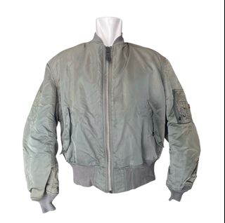 Vintage Alpha Flight Jacket, Men's Fashion, Coats, Jackets and ...