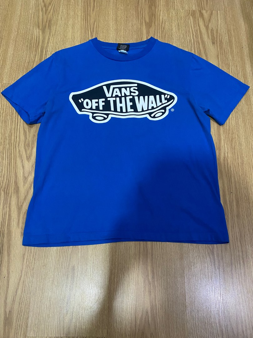 VINTAGE rare early 2000 s VANS blue puff print, Men's Fashion ...