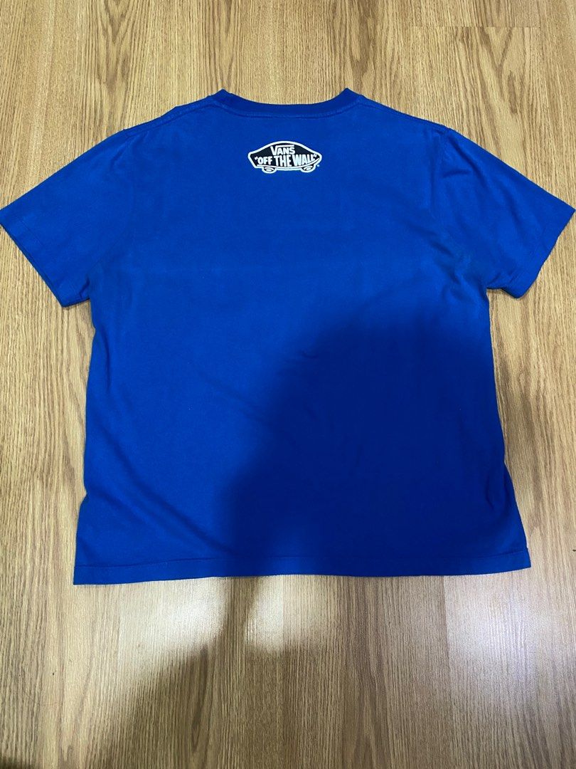 VINTAGE rare early 2000 s VANS blue puff print, Men's Fashion ...