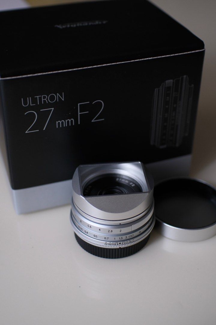 Voigtlander Ultron 27mm F2 Lens - Silver Fuji X Mount, Photography ...