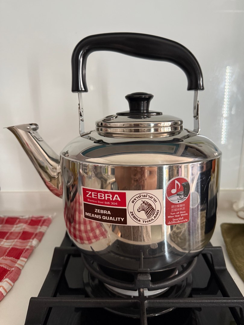 Zebra Stainless Steel Kettle, TV & Home Appliances, Kitchen Appliances ...