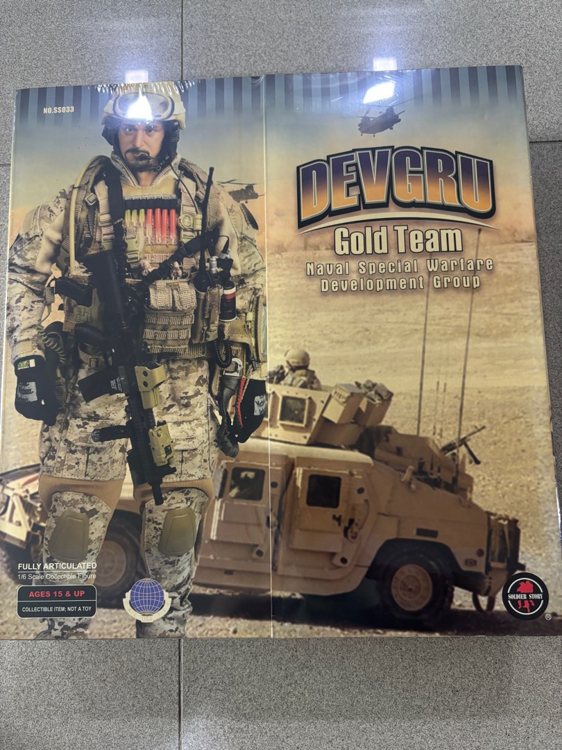1/6 12 inch Soldier Story DEVGRU Gold Team 1/6 Scale Figure, Hobbies ...
