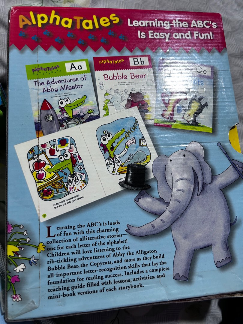 AlphaTales Learning the ABC's Book Set, Hobbies & Toys, Books ...