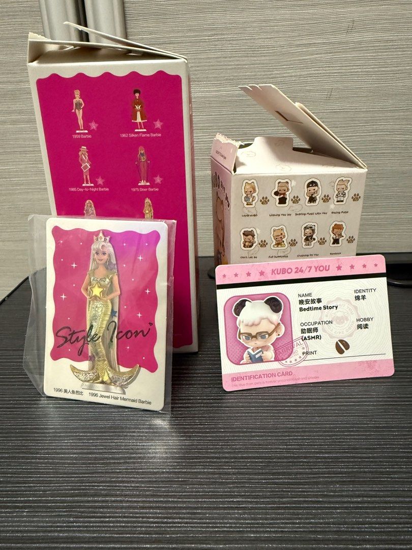 Authentic POPMART Barbie & Kubo Series, Hobbies & Toys, Toys & Games on ...