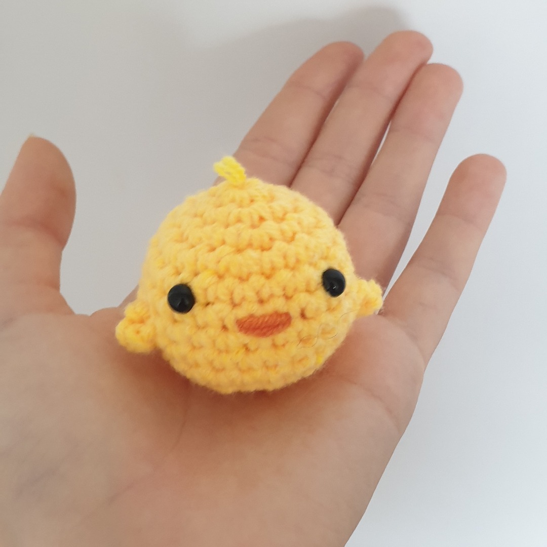 Crochet Handmade Chick | Bird Cute | Keychain | Plushie, Hobbies & Toys ...