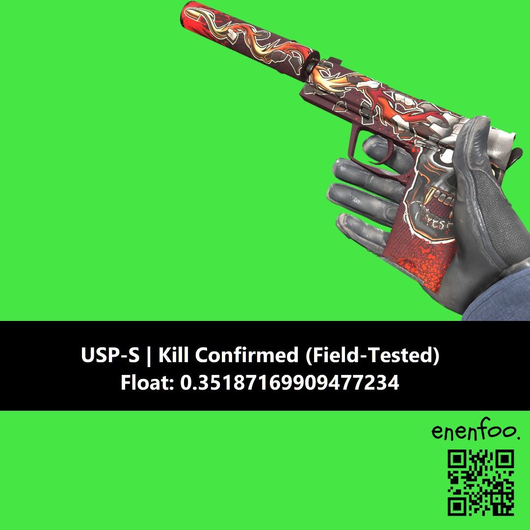 CS2 USP-S KILL CONFIRMED FT FIELD TESTED SKINS KNIFE ITEMS CSGO COUNTER ...