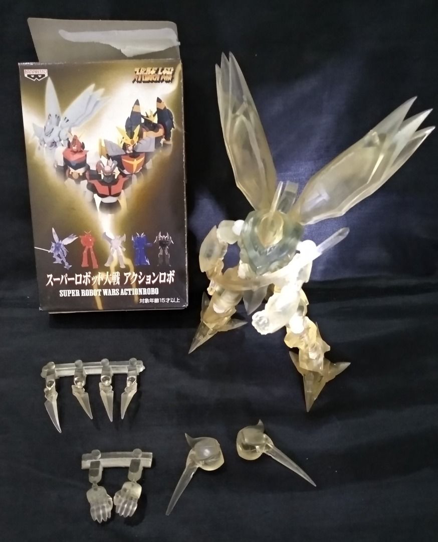 Cybuster Super Robot Wars Actionrobo 1997 Banpresto Model Kit Figure ...