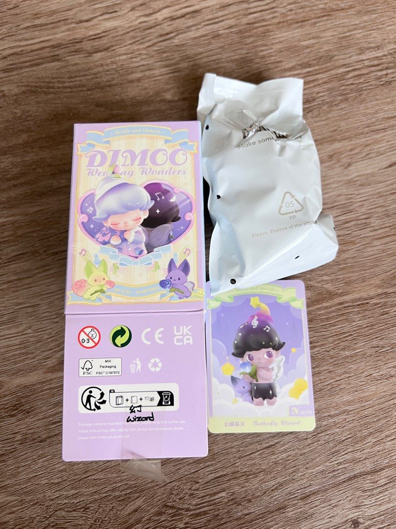 DIMOO Wedding Wonders Butterfly Wizard Blind Box, Hobbies & Toys, Toys ...