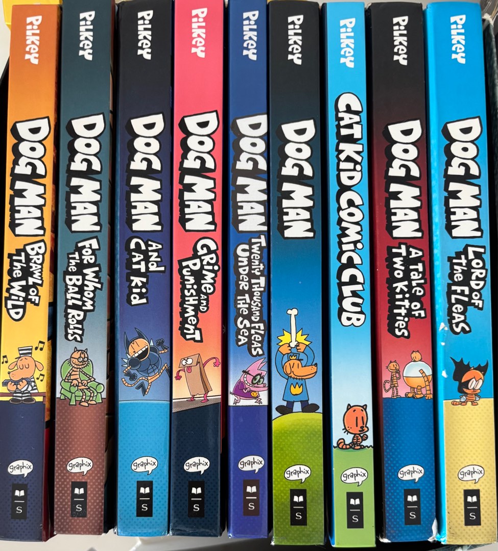 Dog Man Book Series by Dav Pilkey, Hobbies & Toys, Books & Magazines ...