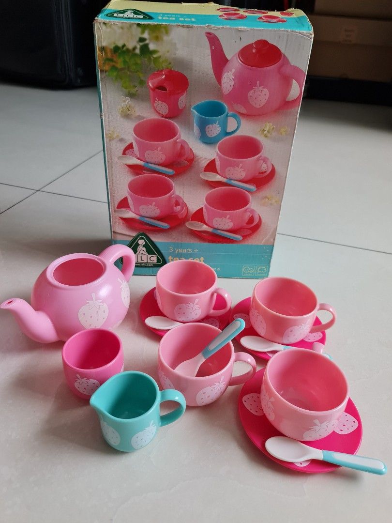 ELC Tea Set, Hobbies & Toys, Toys & Games on Carousell