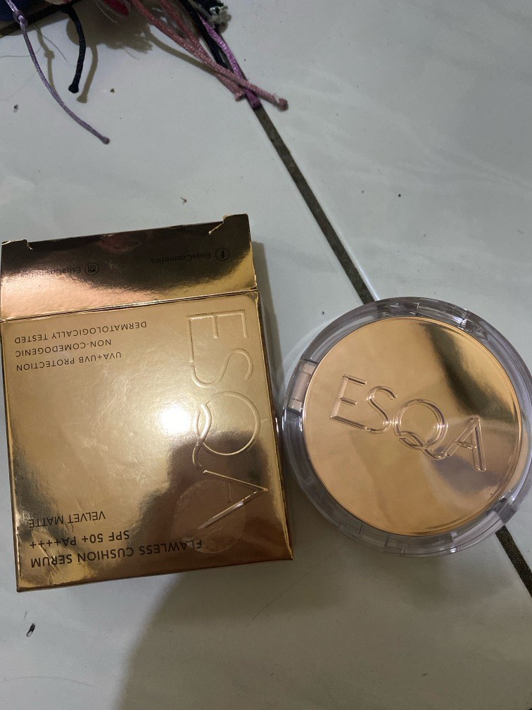 ESQA Flawless Cushion Serum SPF 50+ PA++++ Velvet Matte Granola NOT ...