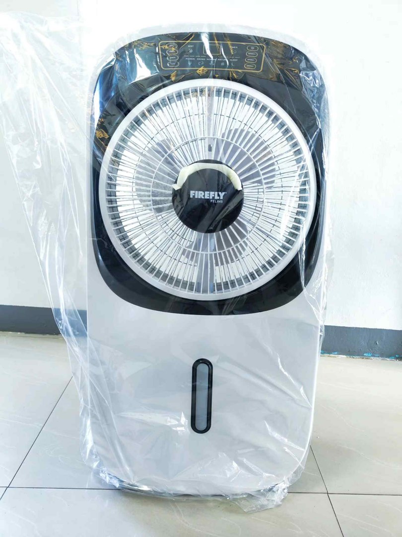 Firefly - Rechargeable Mist Fan with Built-in Emergency Light - FEL645 ...
