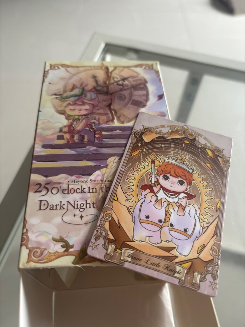 Heyone Star Series 25 O'clock in the Dark Night Blind Box, Hobbies ...