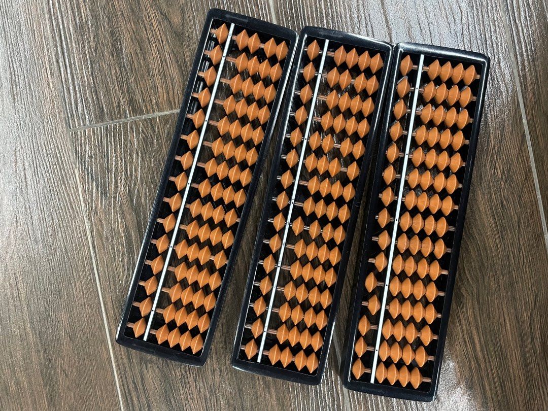 Japanese Abacus - Set of 3, Hobbies & Toys, Memorabilia & Collectibles ...