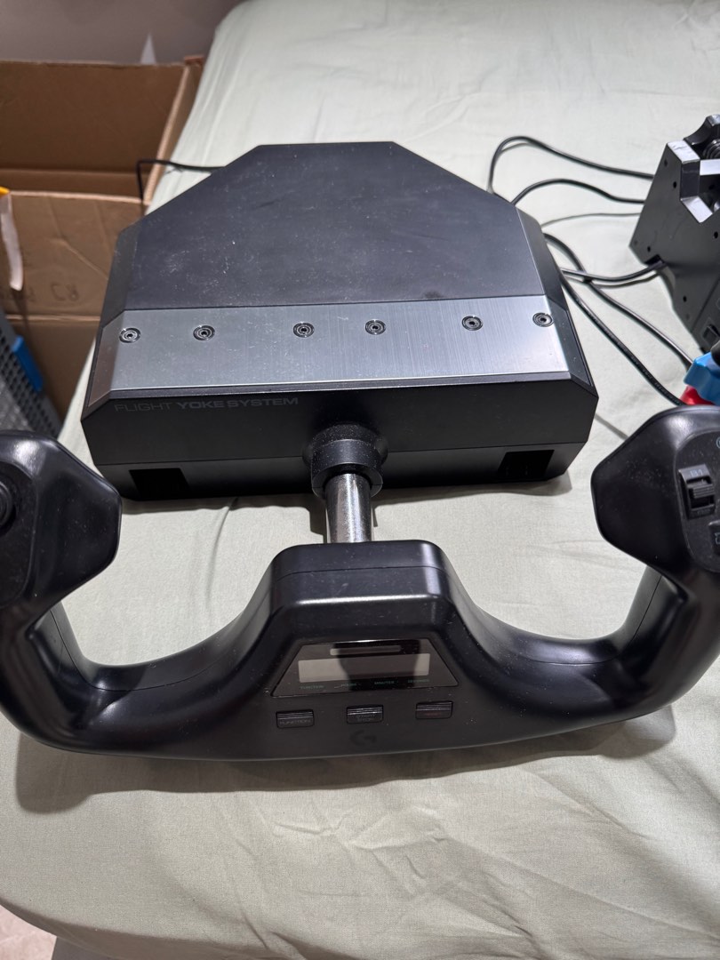 Logitech Flight Yoke System, Video Gaming, Gaming Accessories ...