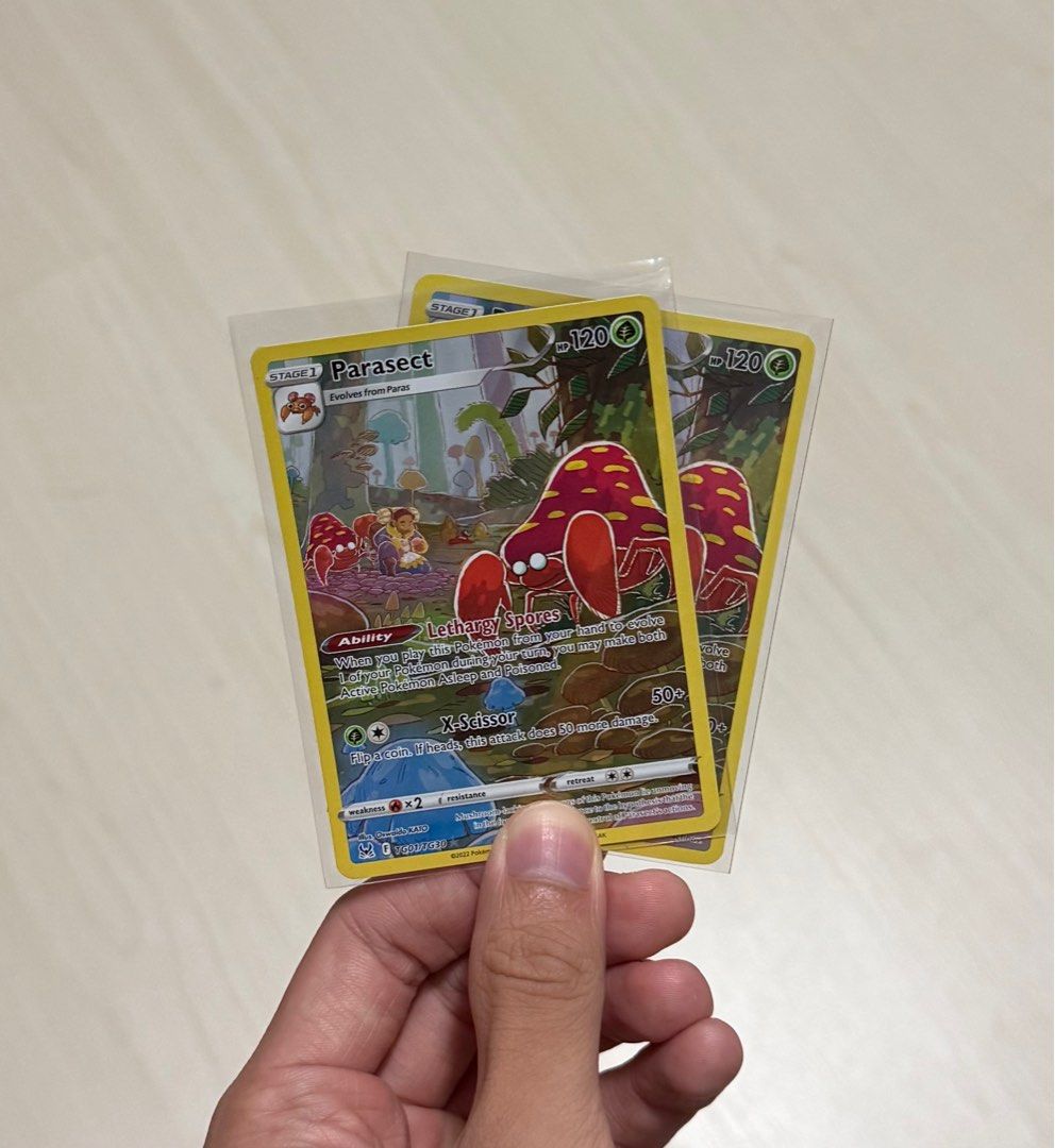 Parasect TG Trainer Gallery Lost Origin Pokemon TCG TG01/TG30, Hobbies ...