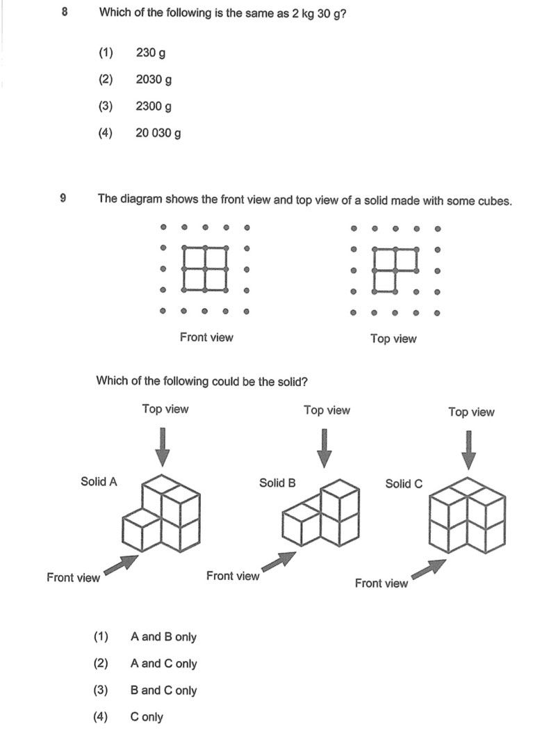 Past Year PSLE Maths Papers (2014-2024), Hobbies & Toys, Books ...