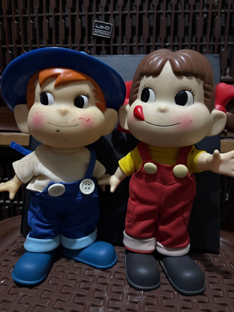 Peko Chan & Poko Chan Doll Set, Hobbies & Toys, Toys & Games on Carousell
