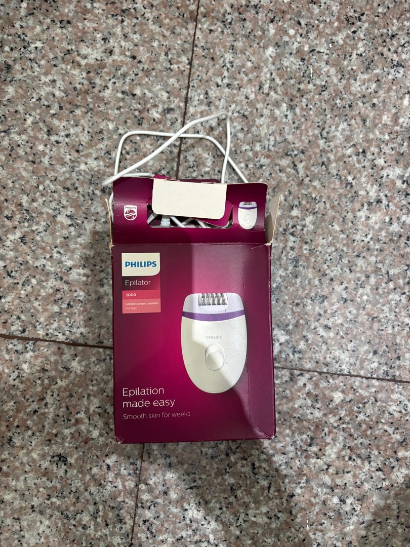 Philips Epilator 2000 - Epilation Made Easy, Beauty & Personal Care ...
