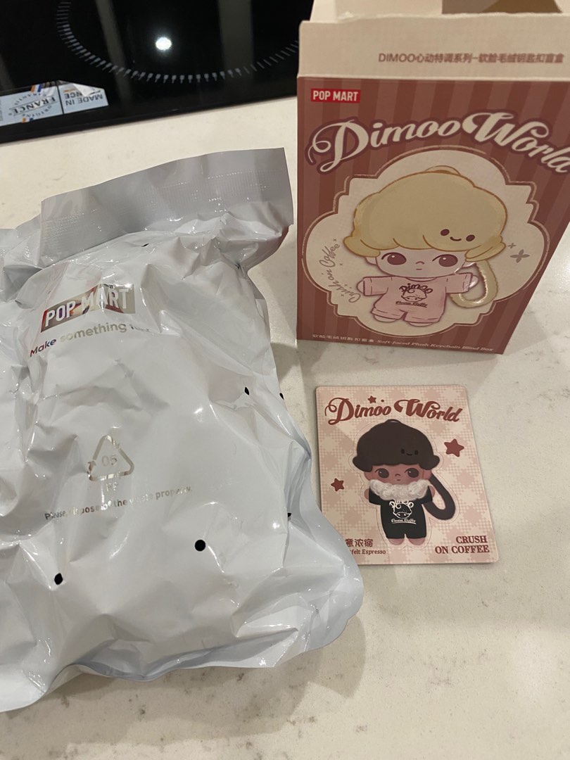Popmart Dimoo World Coffee Secret - Heartfelt Espresso, Hobbies & Toys ...
