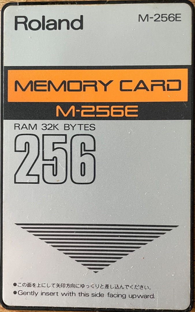 Roland M-256E Memory Card, Mobile Phones & Gadgets, Mobile & Gadget ...