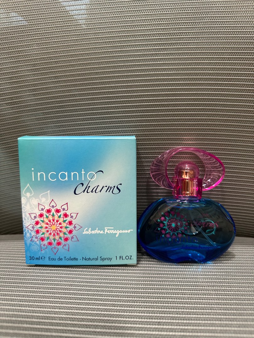 Salvatore Ferragamo Incanto Charms Eau de Toilette, Beauty & Personal ...