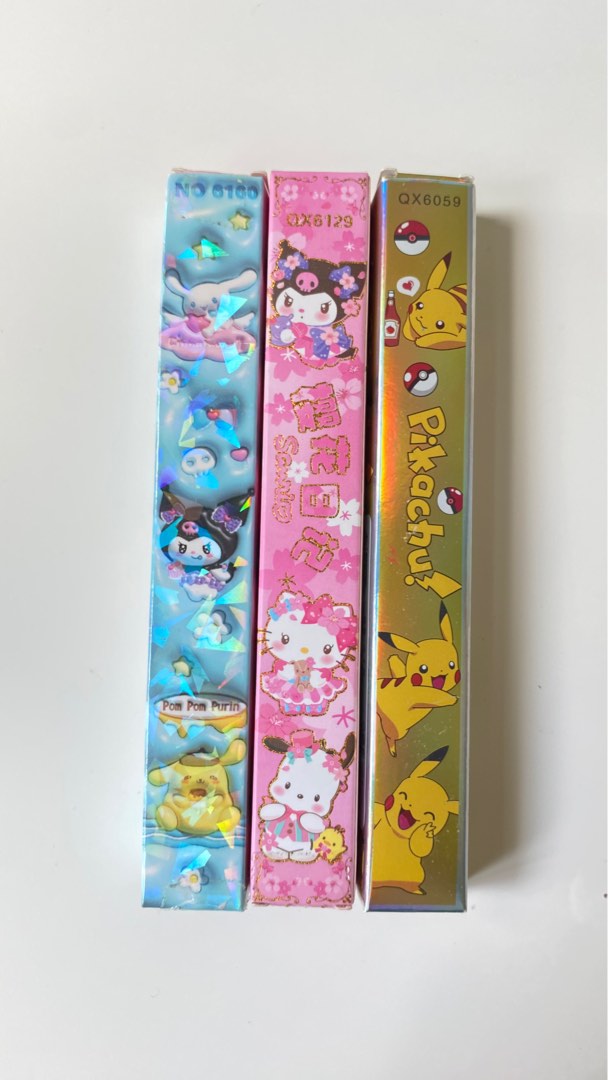 Sanrio & Pokemon Pens, Hobbies & Toys, Stationery & Craft, Stationery ...