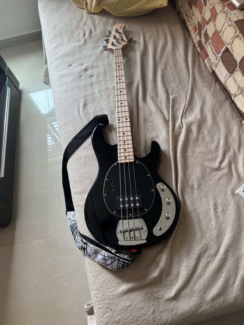 Sterling S.U.B Series RAY4 4-String Electric Bass Guitar, Maple FB ...