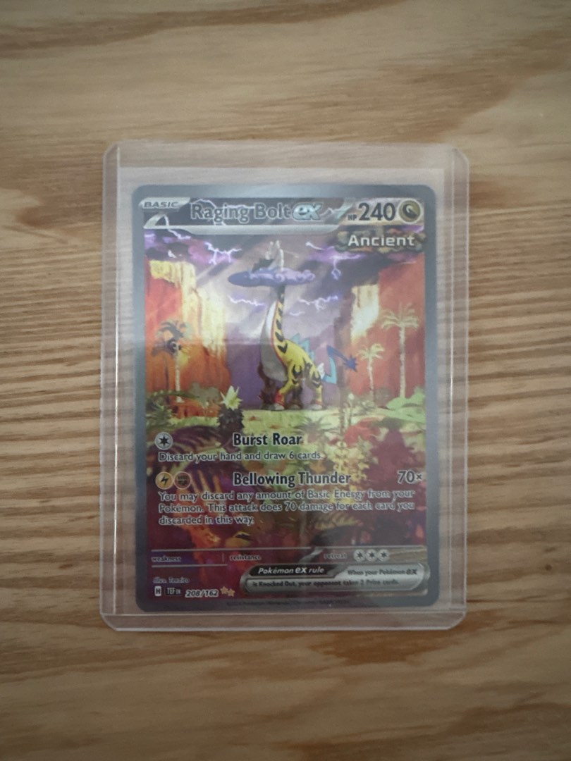 Temporal Forces - Raging Bolt Ex #208, Hobbies & Toys, Toys & Games on ...