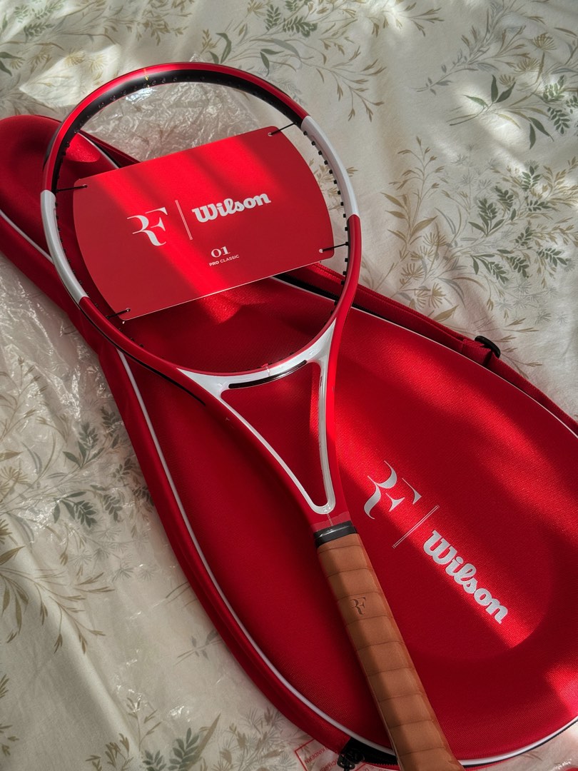 Wilson RF01 Pro Classic Tennis Racket , Sports Equipment, Sports ...