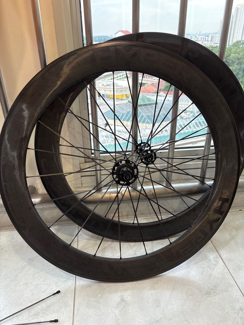 Winspace Hyper 65 Wheels Rim brake XDR, Sports Equipment, Bicycles ...