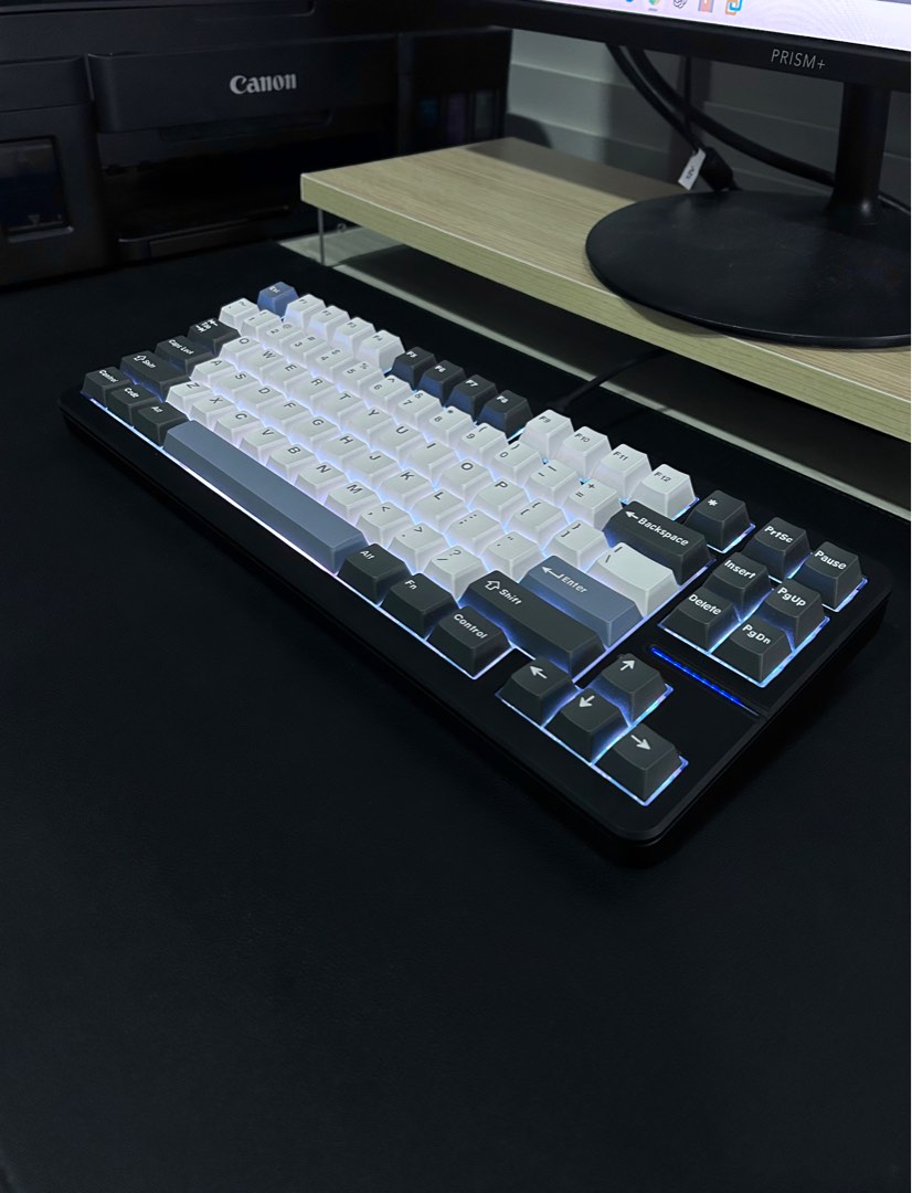 Wooting 80HE+ 80he - 87% Full Aluminium GT-80 Custom Keyboard (Artic ...