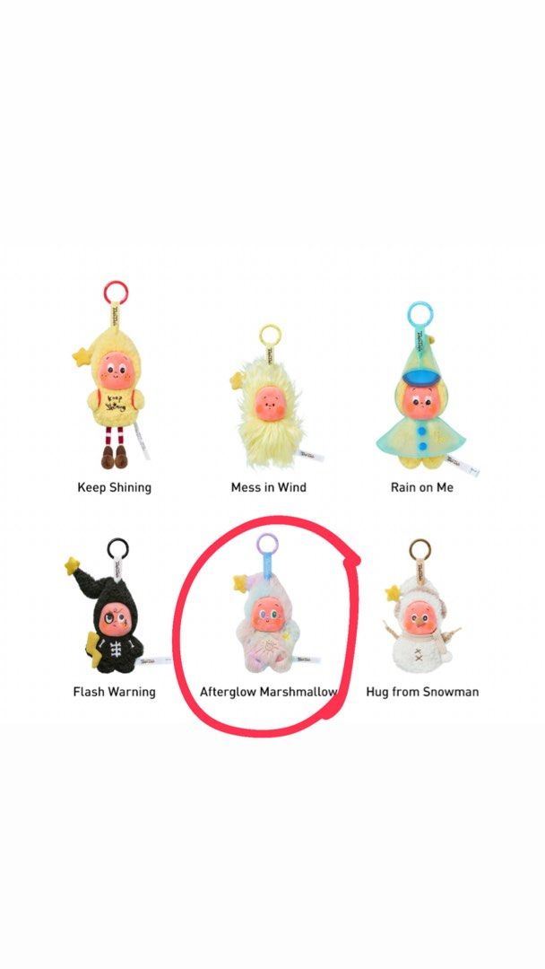 【WTS‼️】Twinkle Twinkle Sweet Dreams Forecast Series-Plush Pendant ...