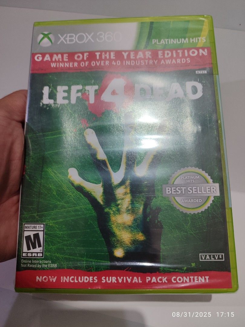 XBOX 360 - Left 4 Dead (BRAND NEW) "OPEN REGION", Video Gaming, Video ...