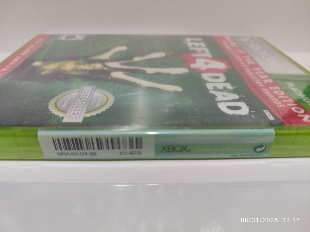 XBOX 360 - Left 4 Dead (BRAND NEW) "OPEN REGION", Video Gaming, Video ...