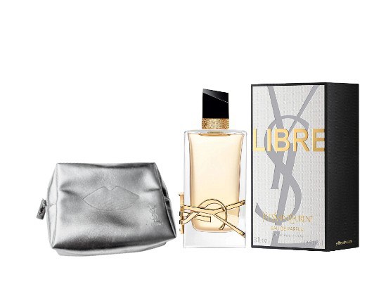 YSL Libre EDP 50ml & YSL Silver Pouch, Beauty & Personal Care ...