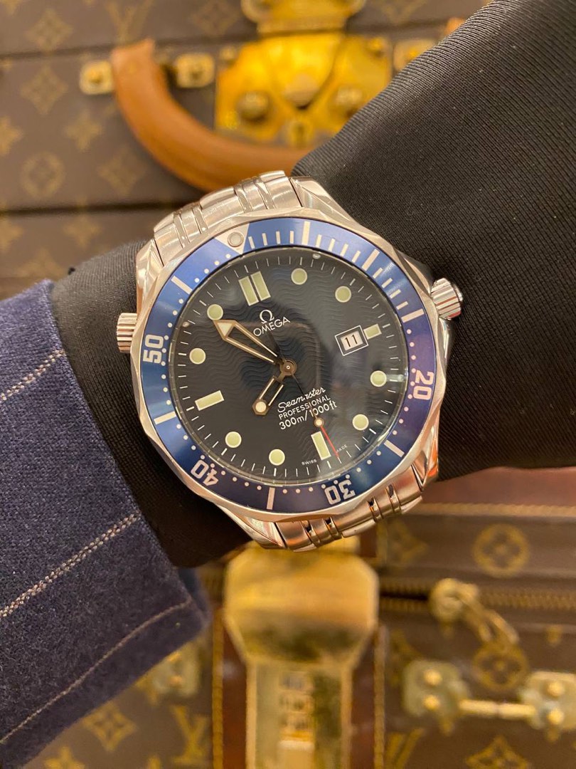 2005 OMEGA SEAMASTER DIVER 300M PROFESSIONAL REF 25418000 41MM QUARTZ ...