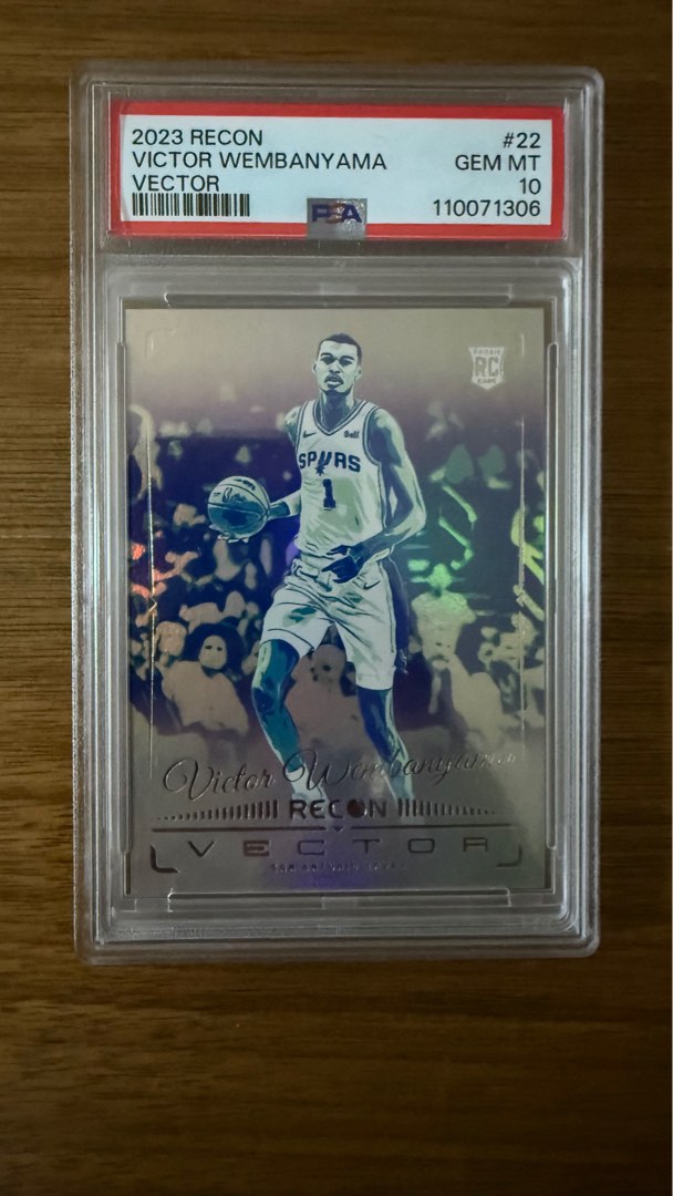 2023 Recon Vector Victor Wembanyama PSA 10, 興趣及遊戲, 玩具 & 遊戲類 - Carousell