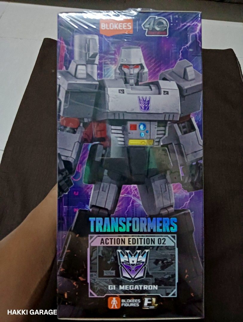 40TH ANNIVERSARY HASBRO BLOKEES TRANSFORMERS ACTION EDITION 02 G1 ...