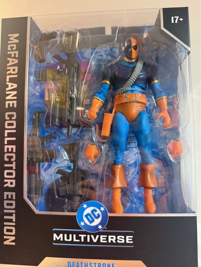 全新 McFarlane dc Deathstroke 喪鐘(Teen Titans animated series Slade) Batman 蝙蝠俠 the terminator, 興趣及 ...